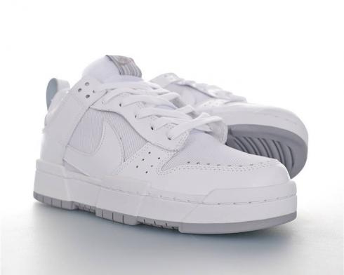 Nike Dunked Sportowe All White Running Shoes CU8876-104 - Nike Other ...