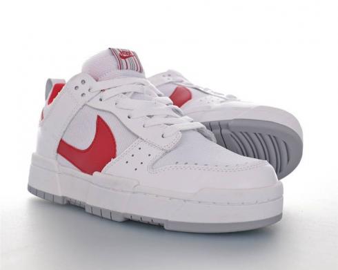 Nike Dunked Sportowe Summit White Red Running Shoes CU8876-101 - Nike ...