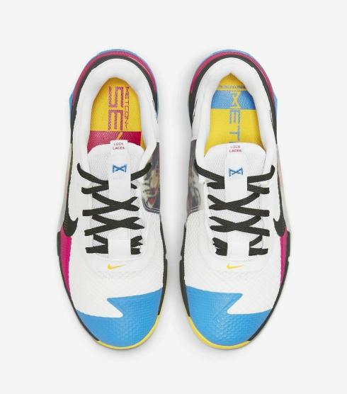 Nike Metcon 7 White Pink Prime University Gold Black CZ8281-109 - Nike ...