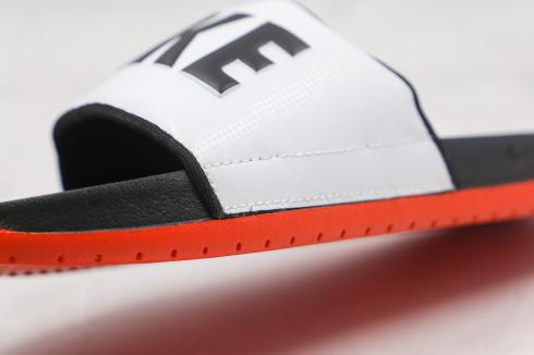 Nike Offcourt Slide White Turf Orange Black BQ4639-101 - Nike Other ...