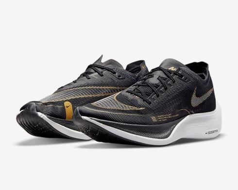 Nike ZoomX VaporFly NEXT% 2 Black Metallic Gold Coin CU4111-001 - Nike ...