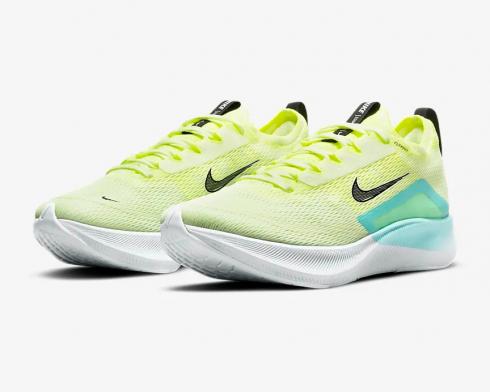 Nike Zoom Fly 4 Fast Pack Barely Volt Dynamic Turquoise Volt Black ...