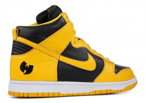 Dunk High Le Wu-tang Bright Black Gold 847106-001 - NIke Dunk SB Hi ...