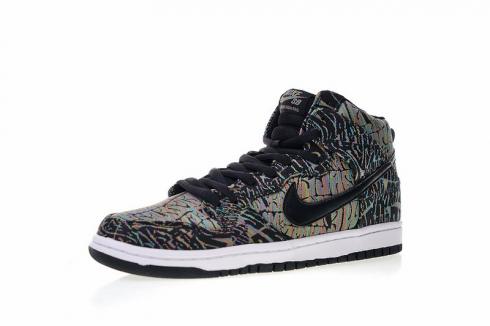 Nike Dunk SB High Premium Psychedelic Tripper Pack Mens Shoes 313171 ...