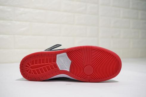 Nike SB Dunk High Bred Black White Varsity Red AJ7730-001 - NIke Dunk ...