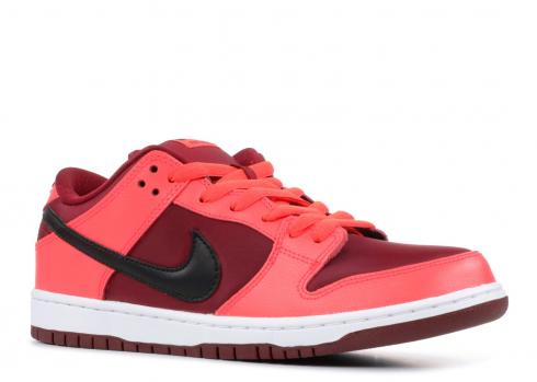 Dunk Low Sb Crimson Black Laser Red Team 304292-606 - NIke Dunk SB Low ...