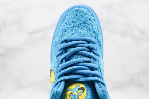 Grateful Dead x Nike SB Dunk Low Blue Bear Yellow CJ5378-400 - NIke ...
