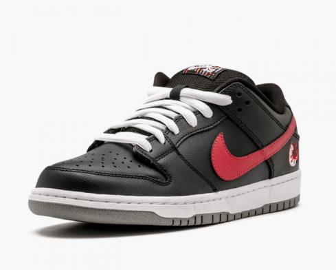 Nike Dunk Low Premium SB Shrimp Black Varsity Red White Dust 313170-060 ...