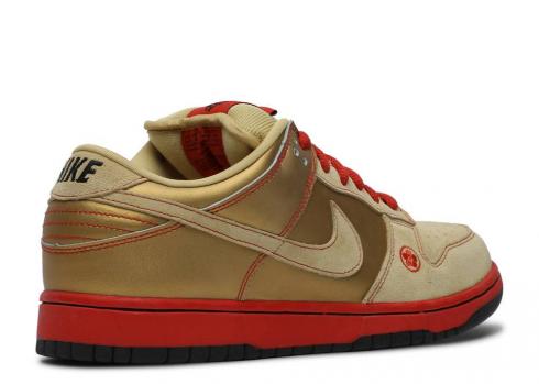 Nike SB Dunk Low Pro Money Cat Golddust Gold Metallic 304292-771 - NIke ...