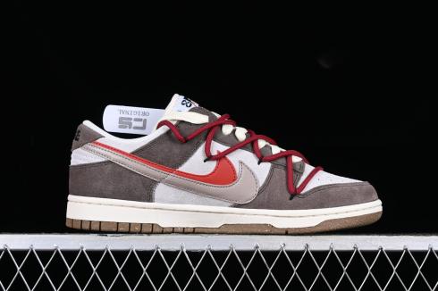 Nike SB Dunk Low 85 Double Swoosh Brown Red Black DO9457-142 - NIke ...