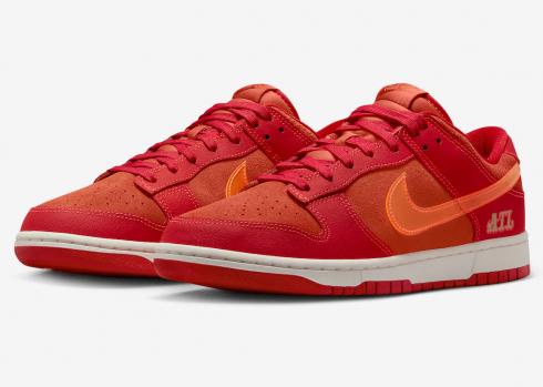 Nike SB Dunk Low ATL University Red White Bright Crimson FD0724-657 ...