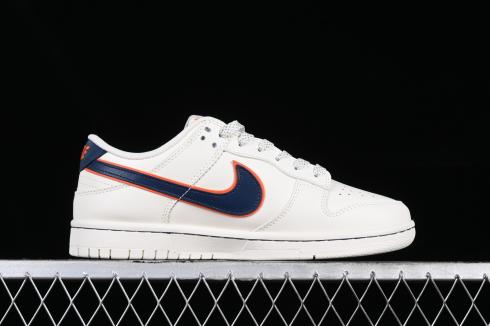 Nike SB Dunk Low China Off White Orange Dark Blue JH8037-918 - NIke ...