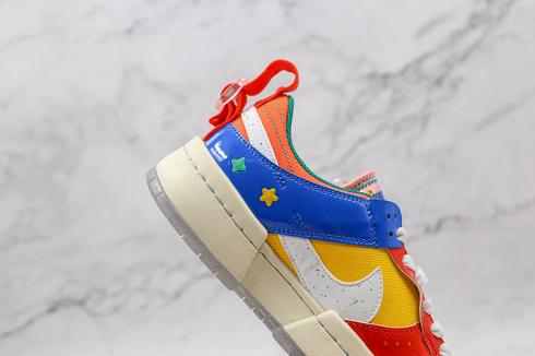 Nike SB Dunk Low Disrupt Kid at Heart Orange Blue Red DJ5063-414 - NIke ...