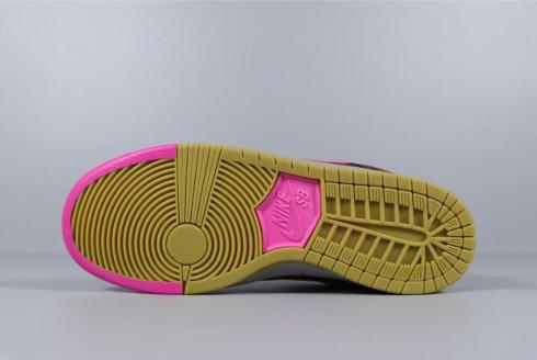 Nike SB Dunk Low Premium QS Disposable Black Pink Foil White 504750 061 ...