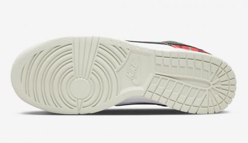 Nike SB Dunk Low Tartan Plaid University Red Light Silver DV0827-100 ...