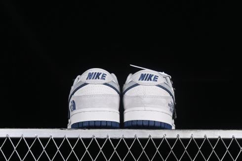 Nike SB Dunk Low The North Face Grey Navy Blue FC1688-179 - NIke Dunk ...