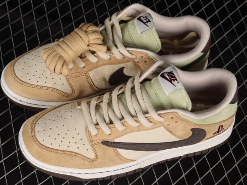 Travis Scott x Nike SB Dunk Low PlayStation Dark Brown Red CU1726-666 ...