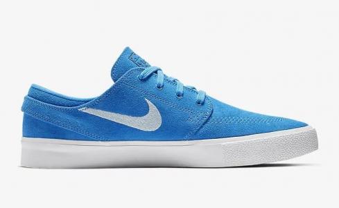 Nike SB Zoom Janoski RM Light Photo Blue Black Light Armory Blue AQ7475 ...