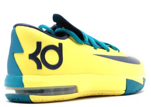 Kd 6 GS Seat Pleasant Sonic Mid Trpcl Tl Yellow Navy 599477-700 - KD ...