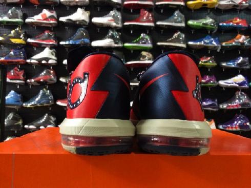 Nike KD 6 - DC Light Crimson Obsidian Beige Chalk Lucid Green 599424 ...