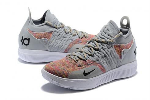 Nike Zoom KD 11 Black Cool Grey Colorful AO2605 503 - Zoom KD 11 - Sepgoal