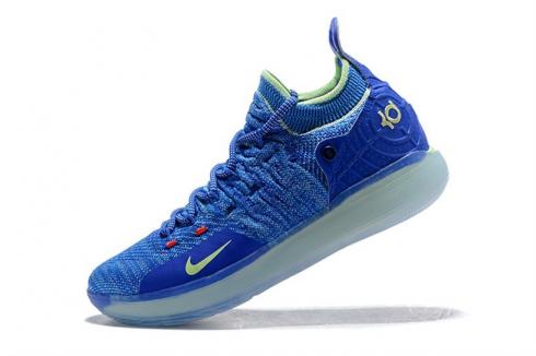 Nike Zoom KD 11 Blue Green AO2605-401 - Zoom KD 11 - Sepcleat