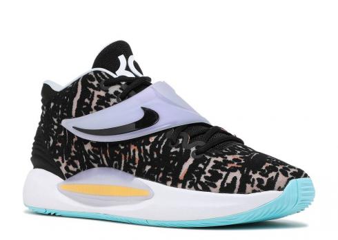 Nike Zoom KD 14 Essential Orange Trance White Copa Black CW3935-001 ...