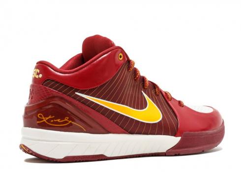Nike Kobe 4 Usc Crimson University Varsity Gold 344335-671 - Nike Zoom ...