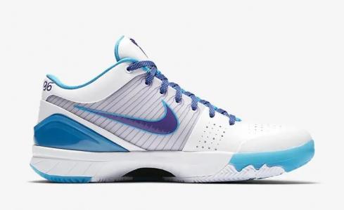 Nike Kobe IV Protro White Orion Blue Varsity Purple AV6339-100 - Nike ...