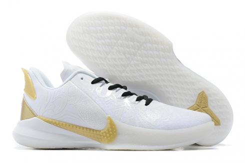 2020 Nike Kobe Mamba Fury BHM White Black Metallic Gold Kobe Bryant ...