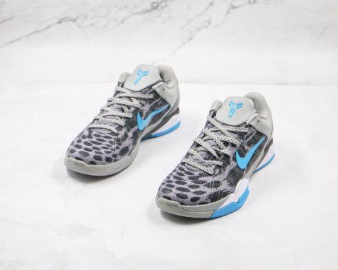 Nike Kobe VII 7 System Duke Grey Photo Blue 488370-002 - Zoom Kobe VII ...