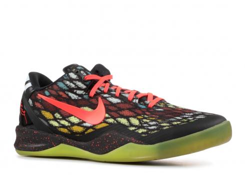 Kobe 8 GS Christmas Crimson Bright Black Fbrglss 555586-002 - Zoom Kobe ...