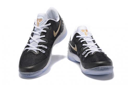 Nike Zoom Kobe Venomenon 5 EP Black Metallic Gold White 815757-071 ...