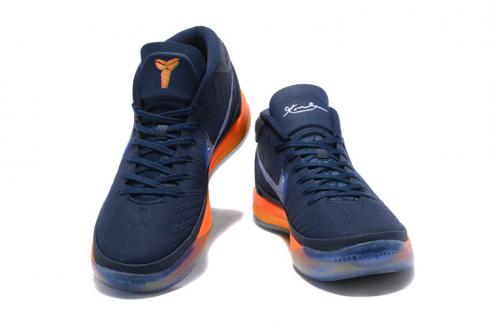 Nike Zoom Kobe XIII 13 ZK 13 Men Basketball Shoes Deep Blue Orange ...