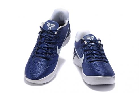 Nike Zoom Kobe 12 AD EP Navy Blue White Men Shoes - Kobe AD EP Shoes ...