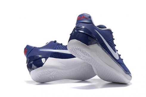 Nike Zoom Kobe 12 AD EP Navy Blue White Men Shoes - Kobe AD EP Shoes ...