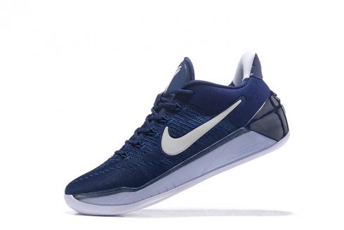 Nike Zoom Kobe 12 AD Navy Blue White Men Basketball Shoes - Kobe AD ...