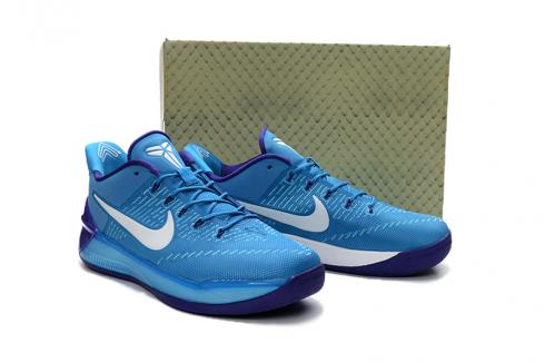 Nike Zoom Kobe XII AD Blue Purple Men Shoes Basketball Sneakers 852425 ...