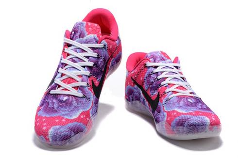 Nike Kobe 11 Elite Low All Star Kay Yow Pink Purple Black Men ...