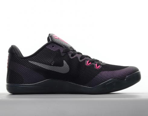 Nike Kobe 11 Invisibility Cloak Black Purple Smoke Purple Smoke Wolf ...