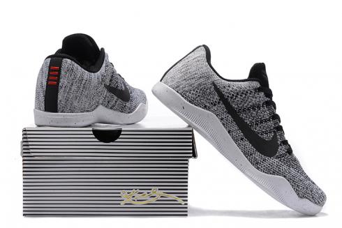 Nike Zoom Kobe XI 11 Elite PE Low Men Basketball Shoes Oreo White ...