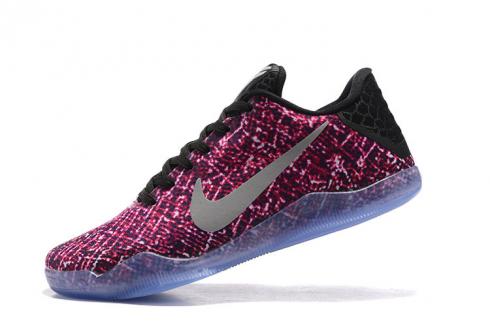 Nike Kobe XI 11 EM 3D Print Purple Silver Black Men Basketball Shoes ...