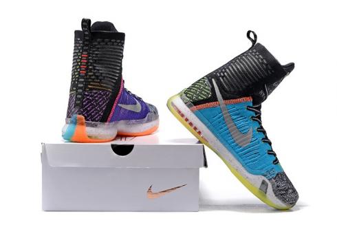 Nike Kobe X 10 Elite High What The Multicolor Mamba Men Shoes NBT ...
