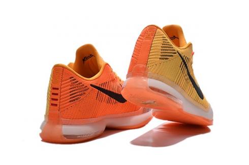 Nike Kobe X Elite Low Chester Rivalry Cheetah Total Orange 747212 818 ...
