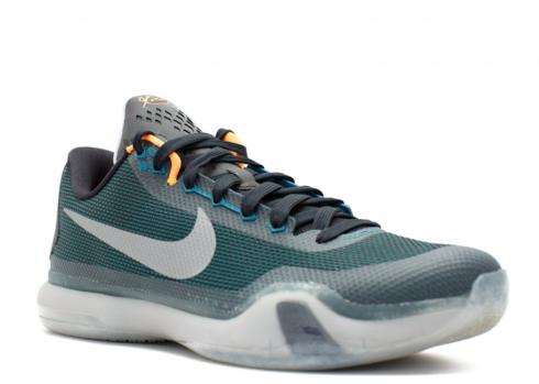 Kobe 10 Gru Reflect Teal Black Silver Wolf 705317-308 - Kobe 10 EP ...