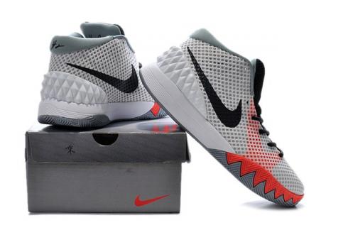 Nike Kyrie 1 EP Men Basketball Shoes White Black Dove Grey Infrared ...