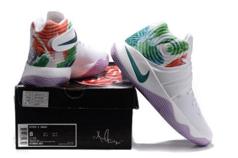 Nike Kyrie 2 Easter White Hyper Jade Urban Lilac Bright Mango Men ...