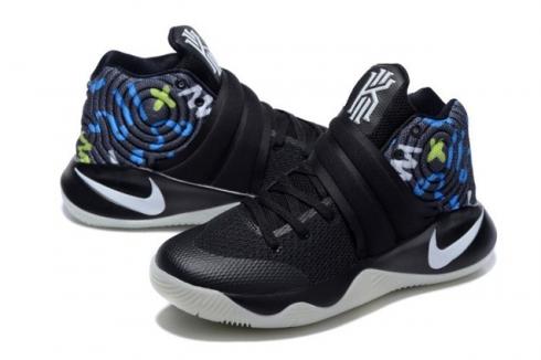 Nike Kyrie 2 II EP Black Blue Lemon Green White Men basketball Shoes ...