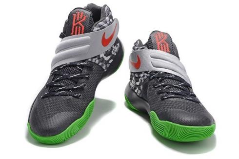Nike Kyrie 2 II Effect EP Ivring Wolf Grey Green Orange Men basketball ...