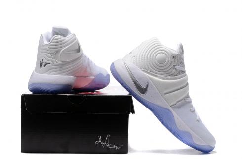 Nike Kyrie 2 Men Shoes Sneaker Basketball Spekle Pack White Metallic ...